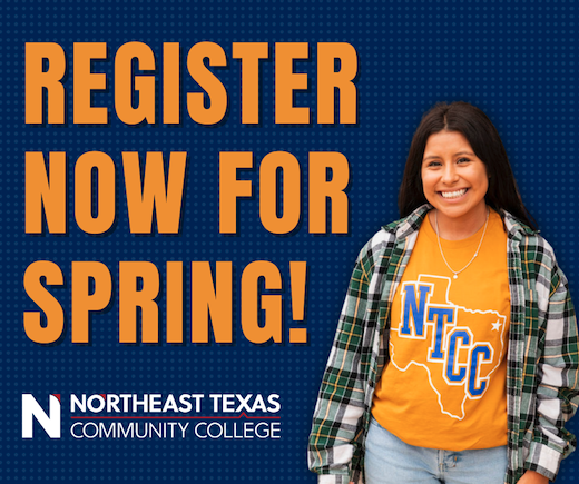 Registration opens for Spring 2023 | Northeast Texas Community College